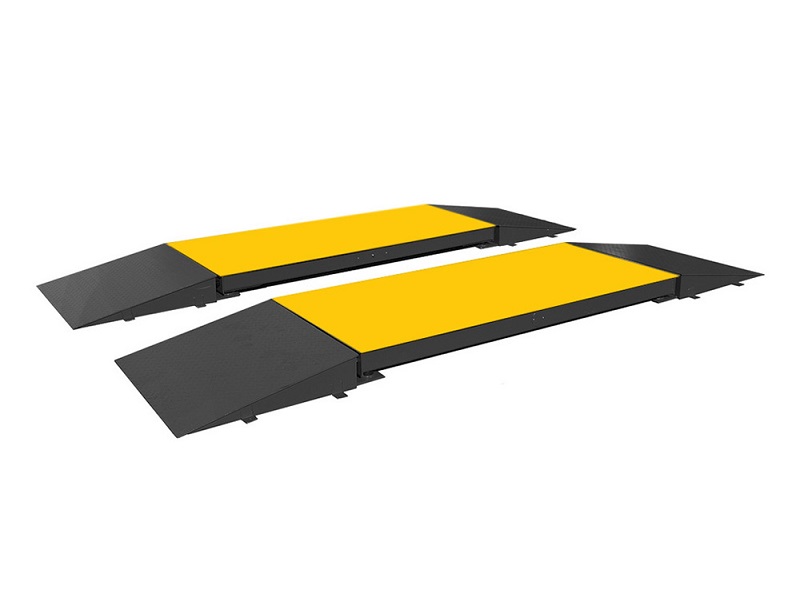 Balance pour camion portable robuste AXR 30 t avec double rampe