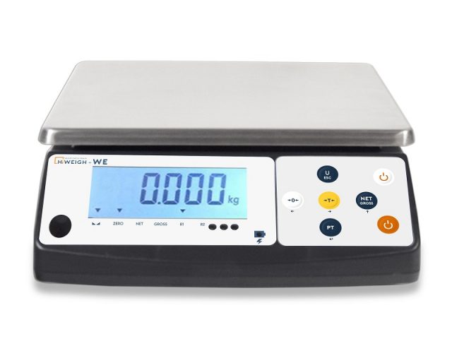OIML NTEP EU Type WE LCD Dual Display Table Scale 30kg